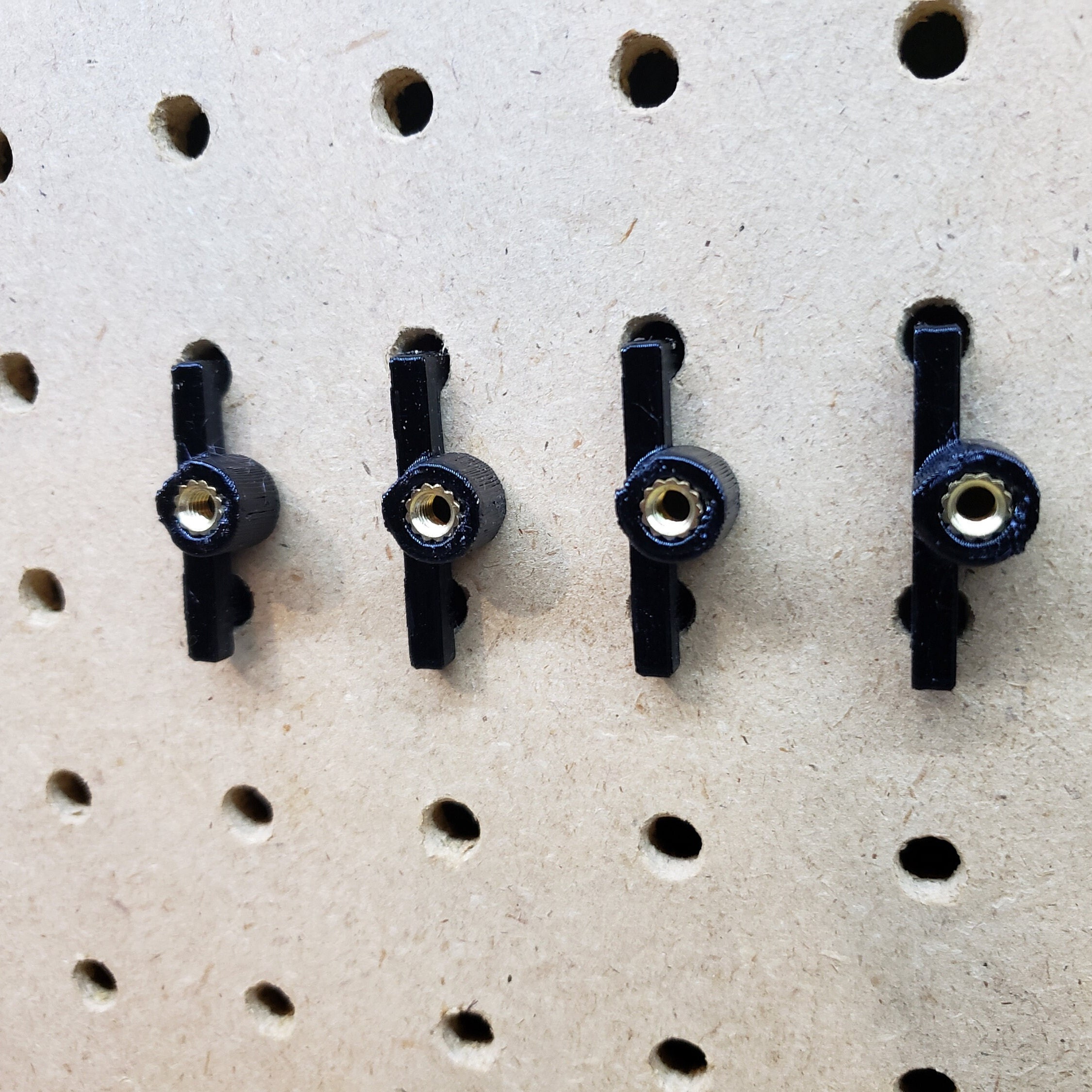 1/4 Inch Pegboard Connector - 4 Pack - Etsy