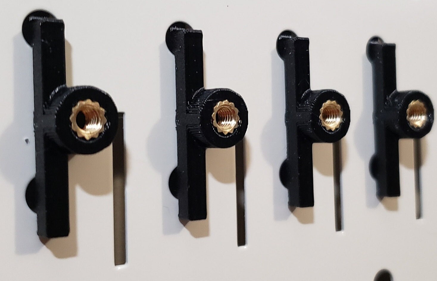 1/4 Inch Metal Pegboard Connector - 4 Pack - Etsy