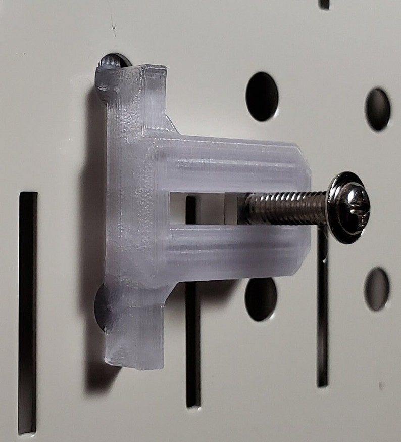 1/4 Inch Metal Pegboard Slider Connector - 10 Pack - Etsy