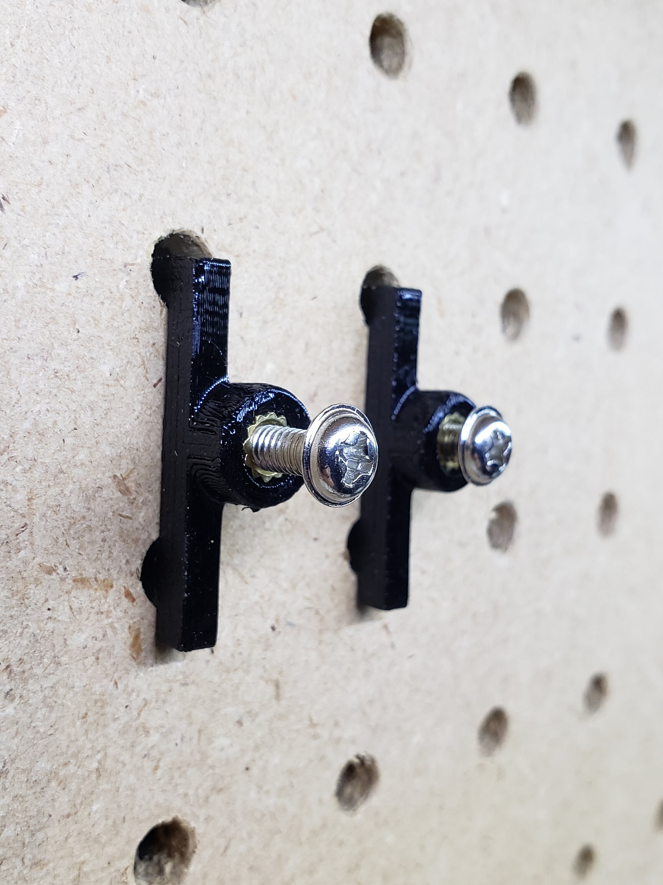 1/4 Inch Pegboard Connector - 4 Pack - Etsy
