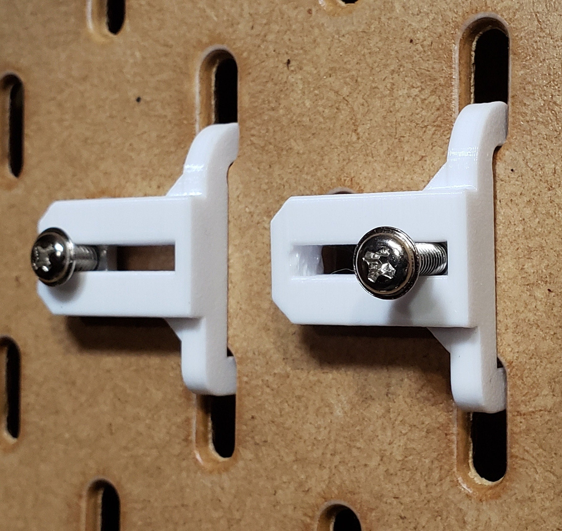 IKEA SKADIS Pegboard Slider Connector 4 Pack - Etsy