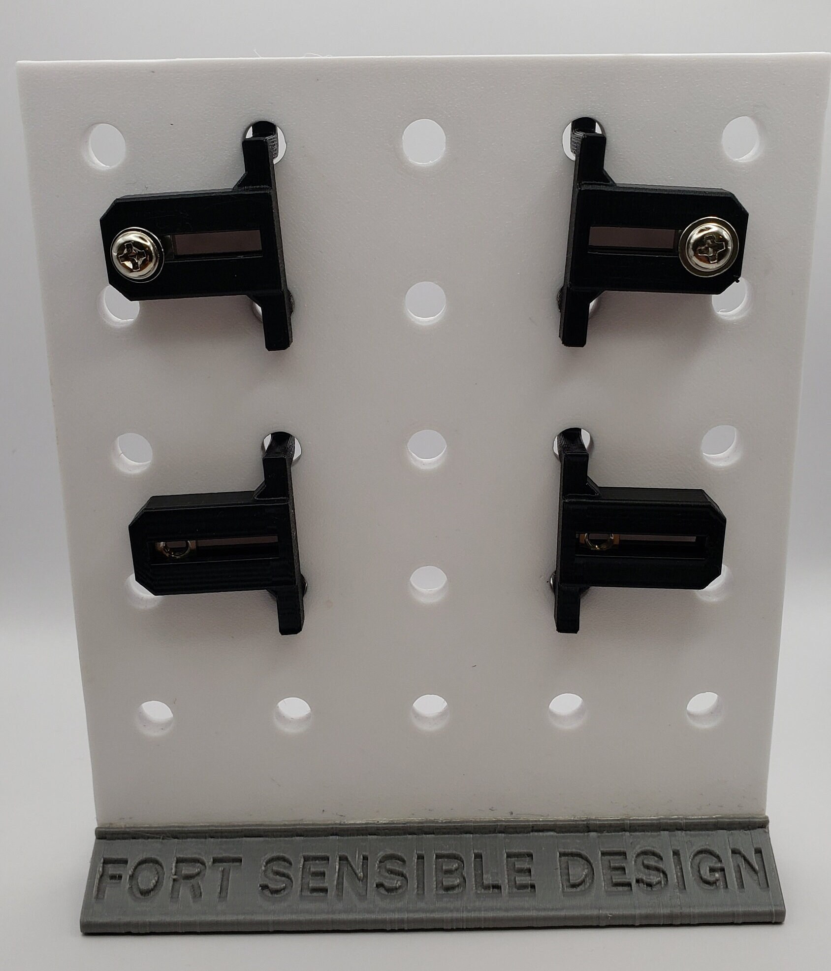 1/4 Metal Pegboard Slider - Wide Slide Combination - 4 Pack - Etsy