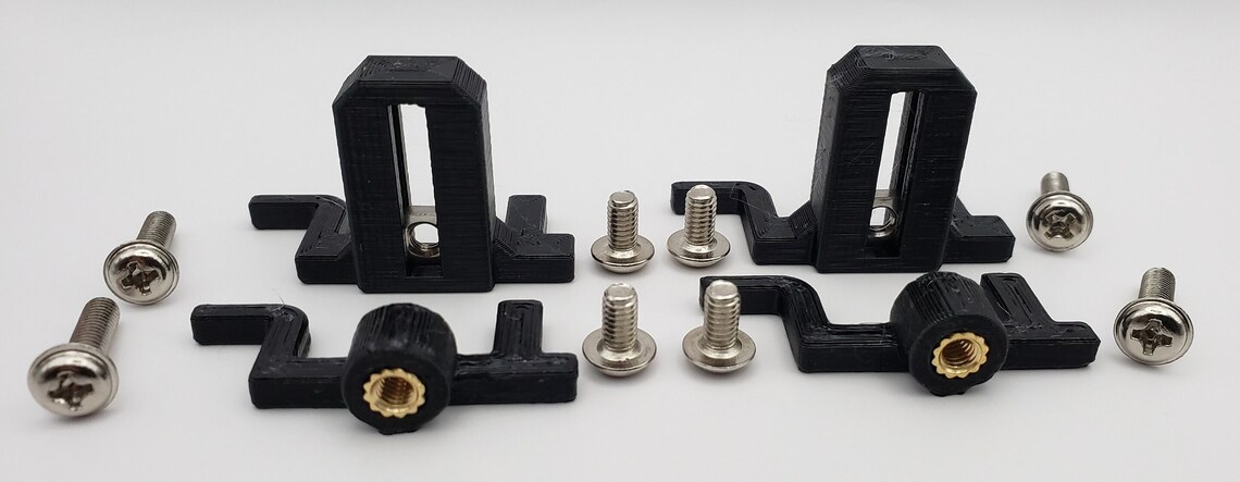 IKEA SKADIS Pegboard Connector and Pegboard Slider Combination 4 Pack ...