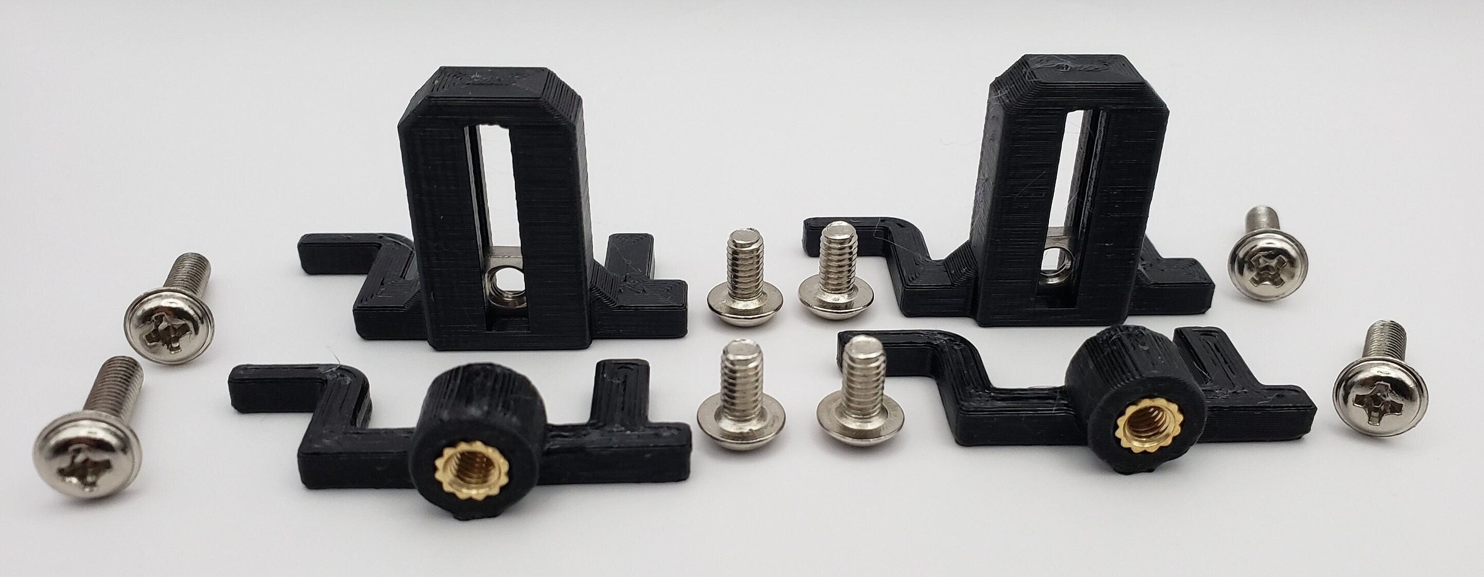 IKEA SKADIS Pegboard Connector and Pegboard Slider Combination 4 Pack ...