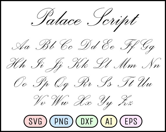 Palace Script Mt フォント: Palace Script Mt Regular – DPXP