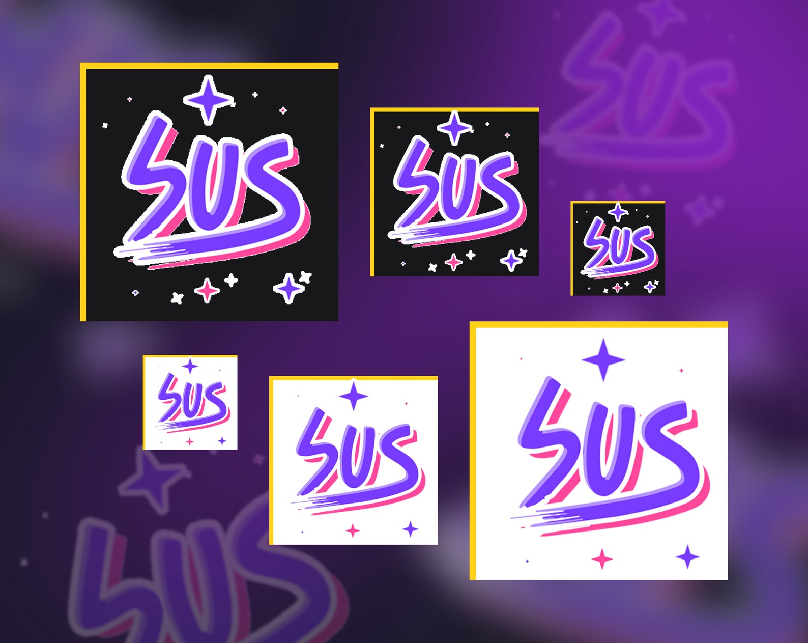 Animated SUS Emote for Twitch/ Twitch Emotes/ Discord/ Mixer - Etsy India