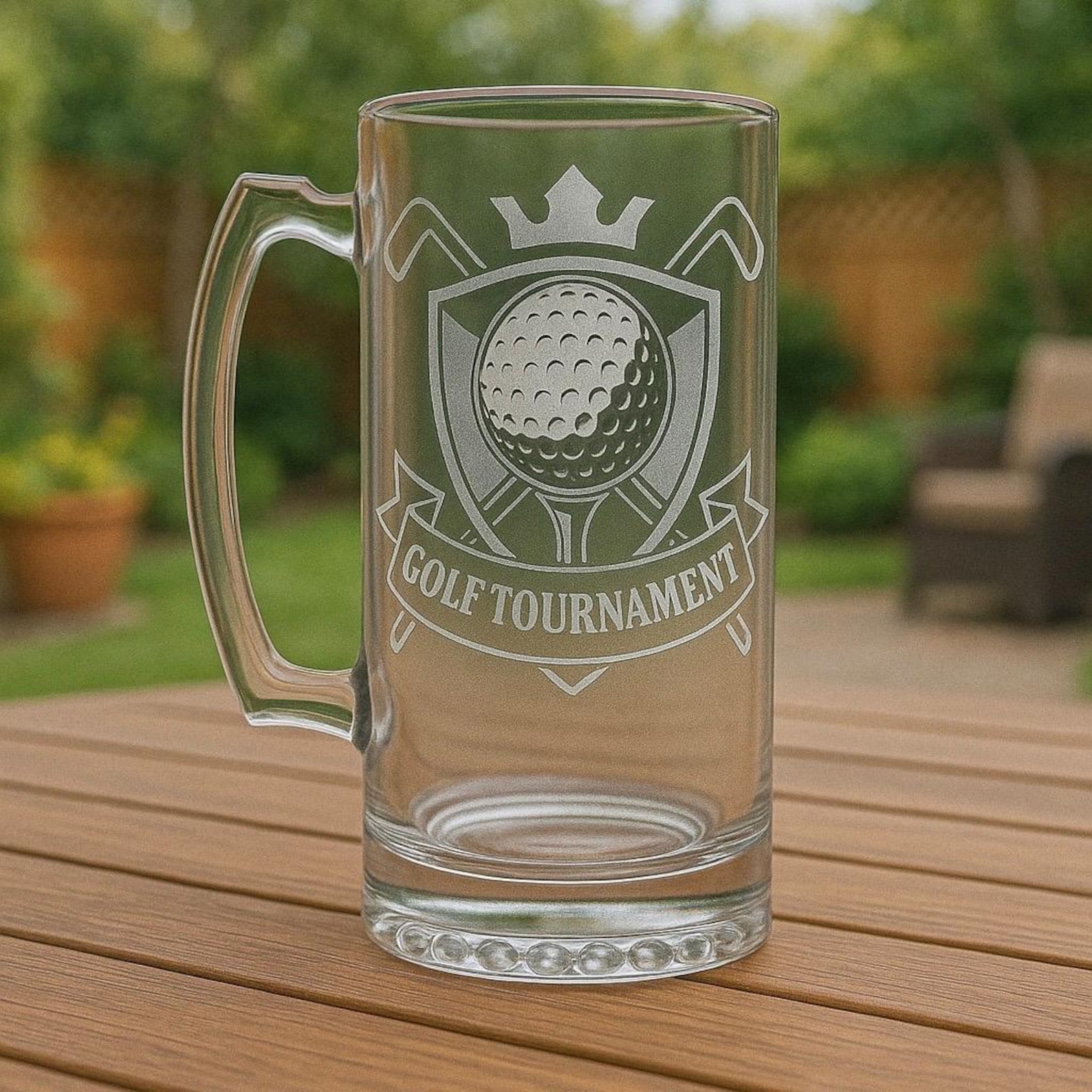 Personalized Golf Beer Mug – Custom Engraved Gift - Etsy