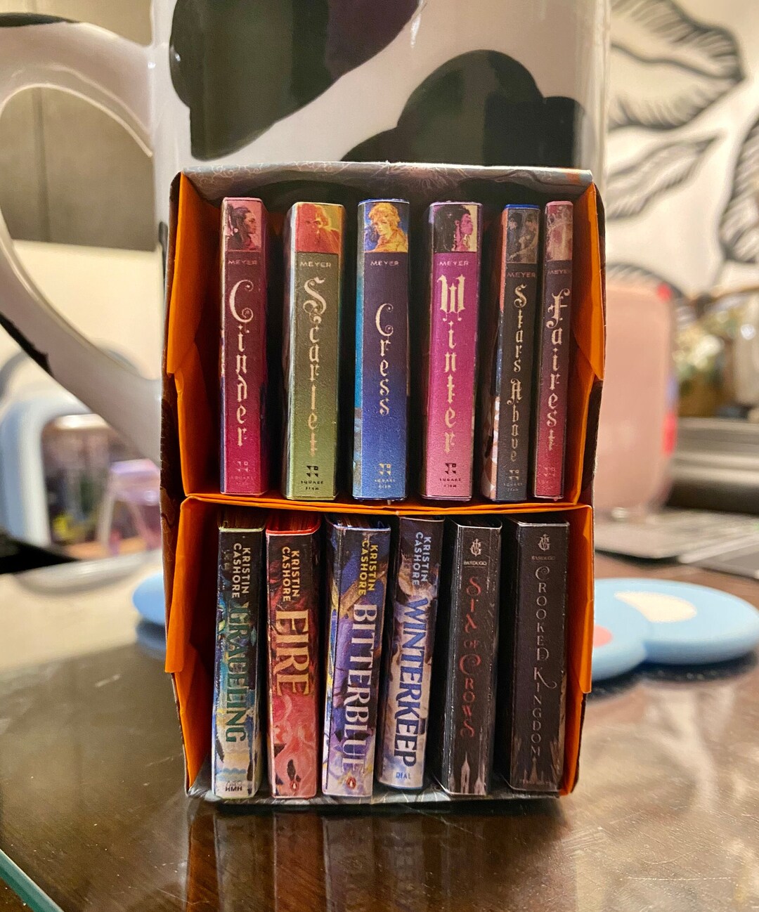 Custom Mini Book Series, Dollhouse Minis 1.5 Tall Open Pages With Real ...