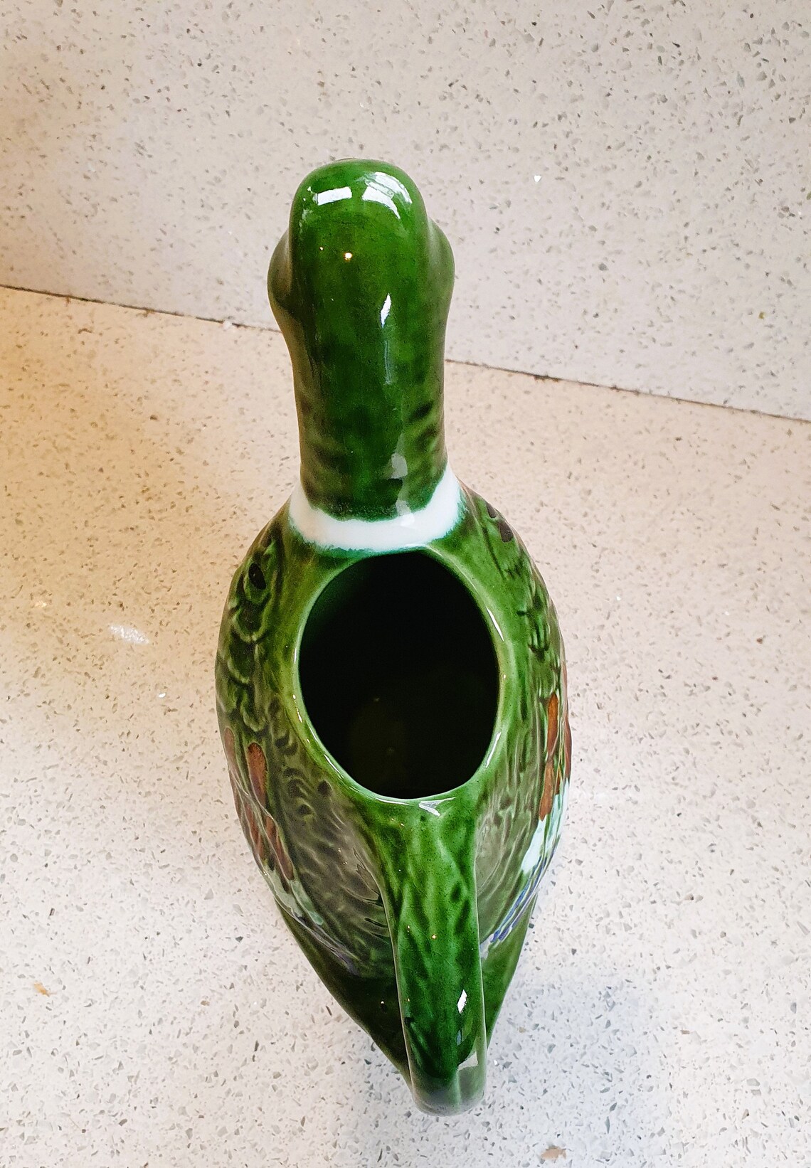 Ceramic Mallard Duck Vase Jug Reducta of London Mallard - Etsy