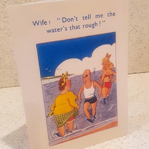 Vintage Saucy Seaside Humour, Cheeky, Rude English Seaside Greetings ...