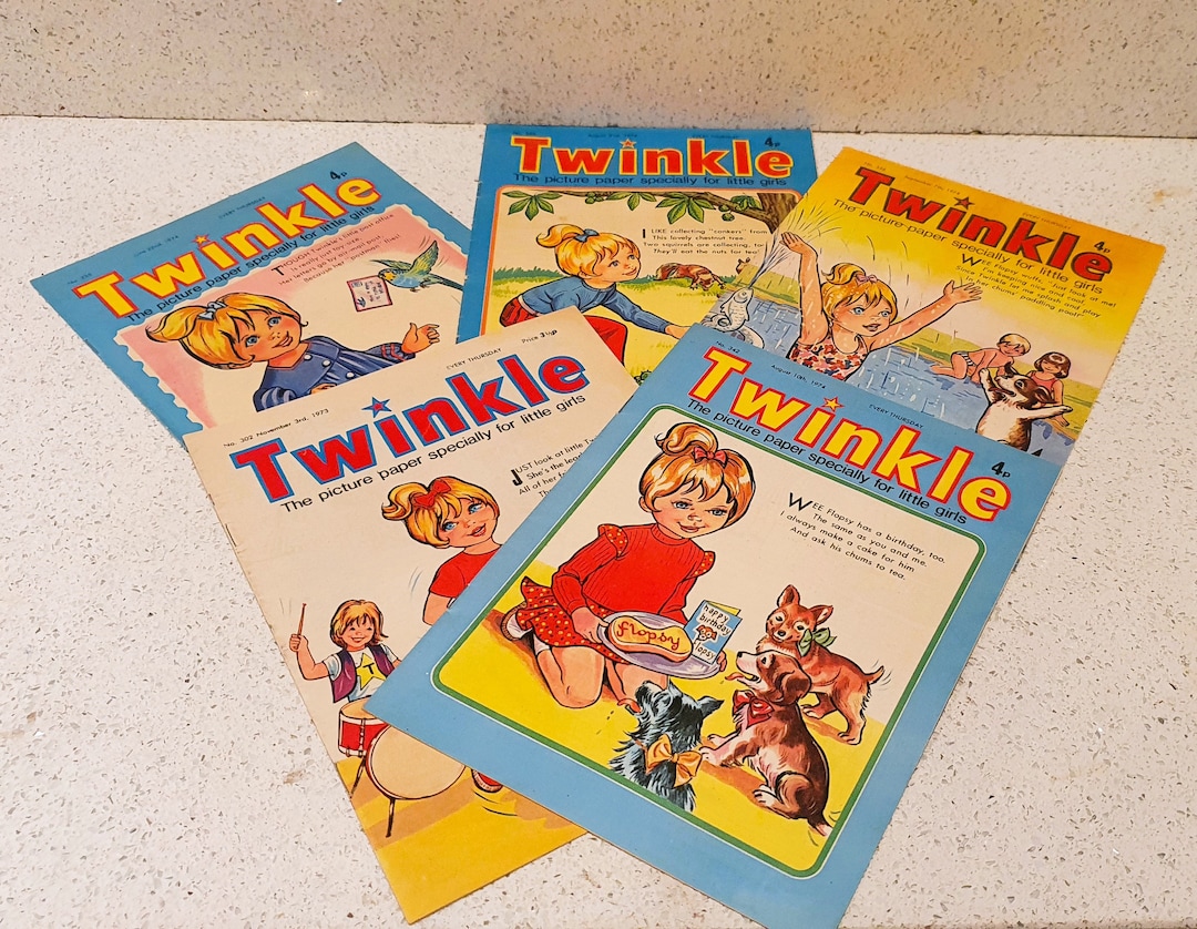 TWINKLE Comics, 1970s,, Girls Comics, Children's Comics From The70s Mics From the 70s. - Etsy