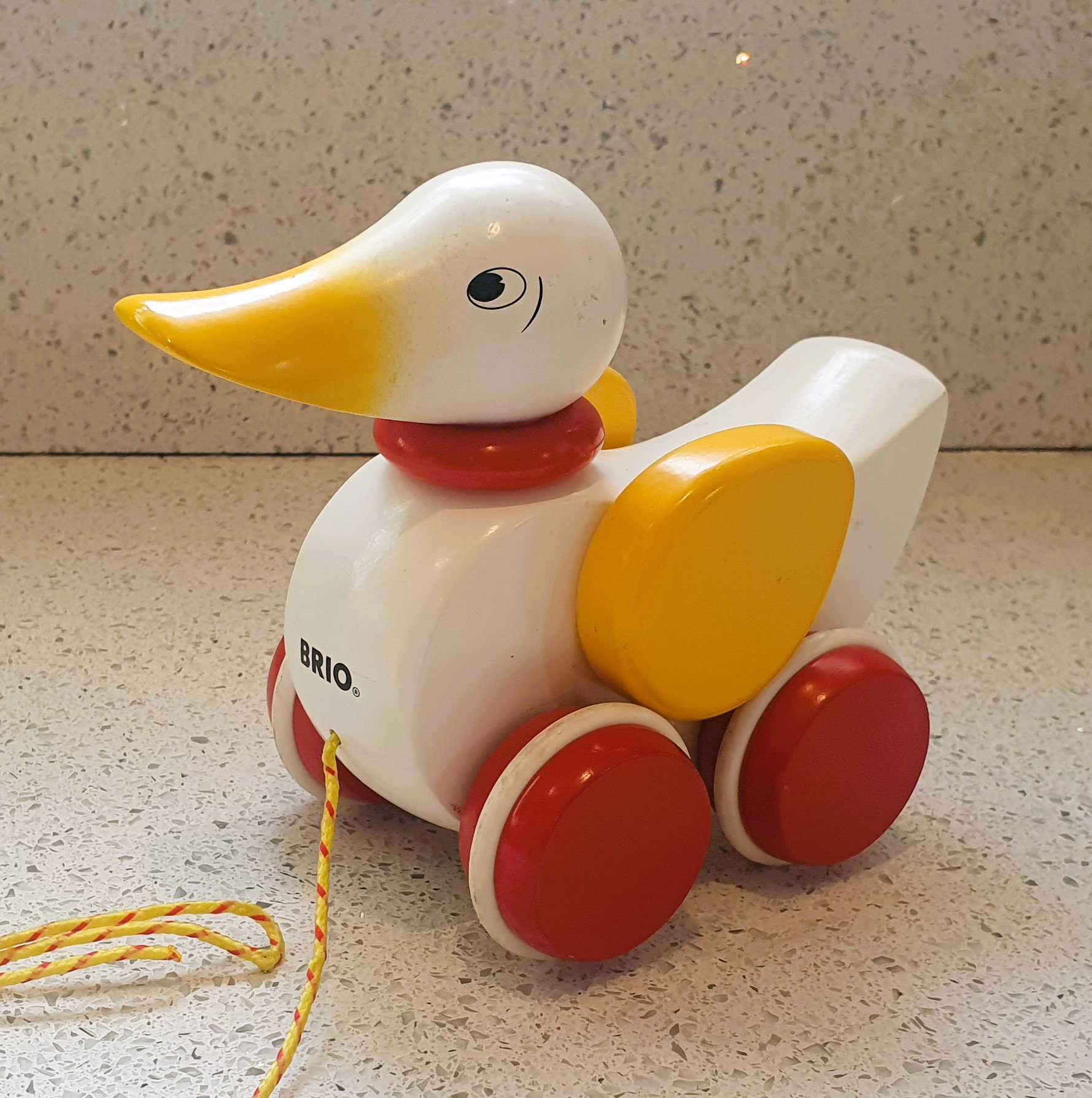 Vintage Brio Wooden Duck Pull Along Toy Quirky Fun Toddler - Etsy