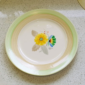 Art Deco, Tams Ware, Dinner Plates, 10 Inch, 1920's, Original, English ...