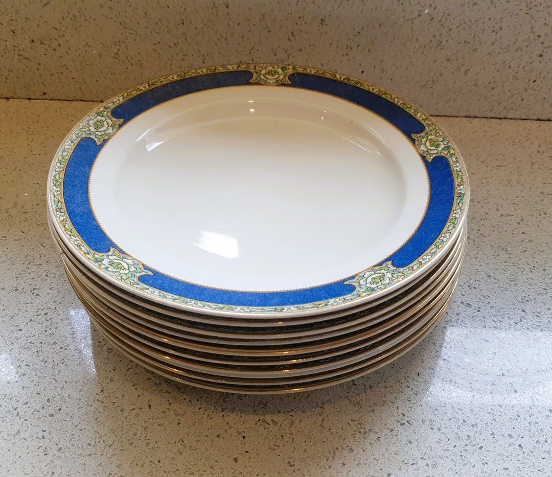 Vintage Art Deco W H Grindley Dinner Plate: GOODWOOD Pattern, 1930s, 10 ...