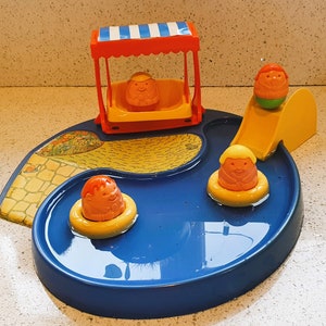 Vintage Airfix Weebles Paddling Pool Toy: 1970s Complete Set - Etsy