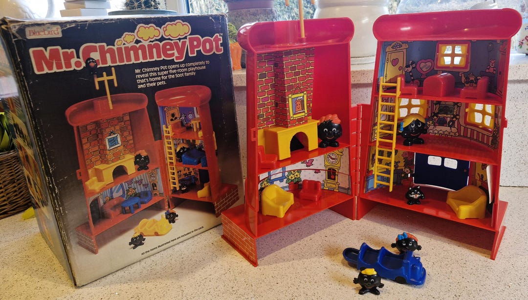 Mr Chimney Pot, Bluebird, Blue Bird, 80s Toys, Rare, Boxed, Mr Chimney ...