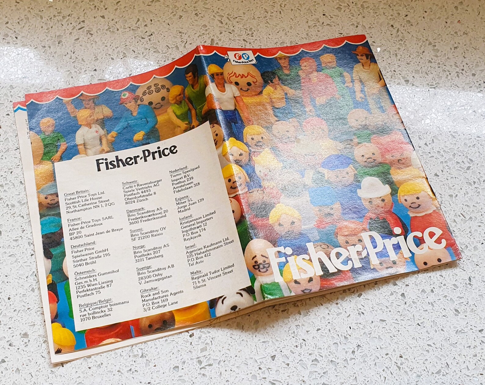 Rare Vintage Fisher Price Catalogue, Brochure, Original, 70s, 80s ...