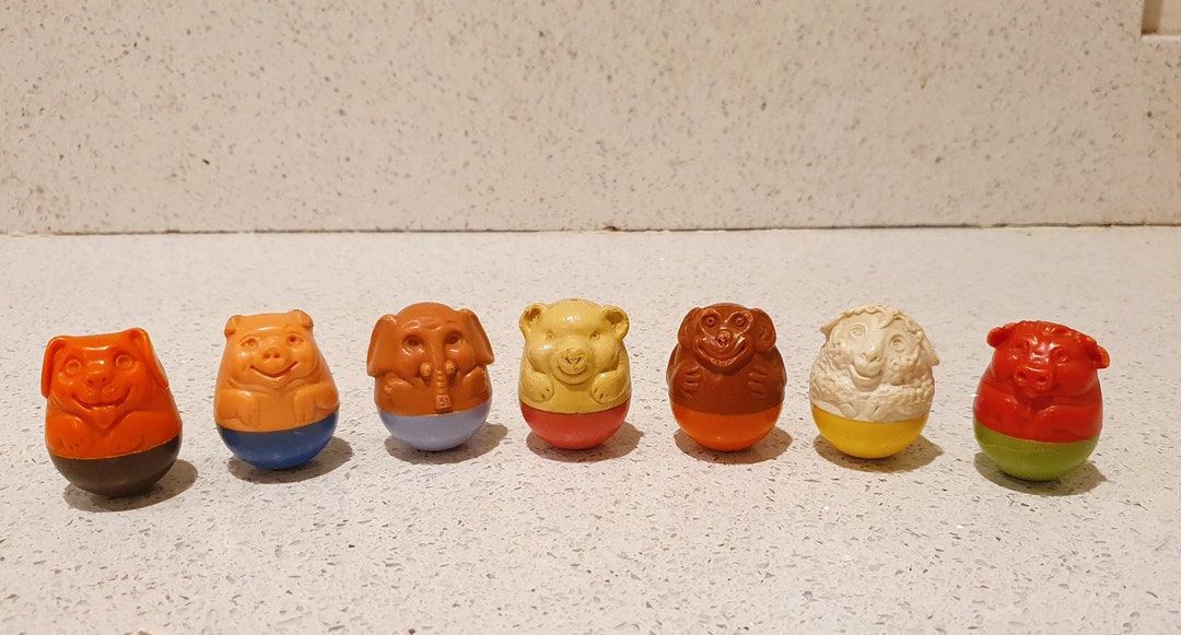 Vintage Airfix Weebles Zoo Animals - 70s Toddler Toys - Etsy