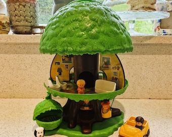 Vintage 1970's COMPLETE Palitoy Discovery Time Pop up Tree House, Tree ...