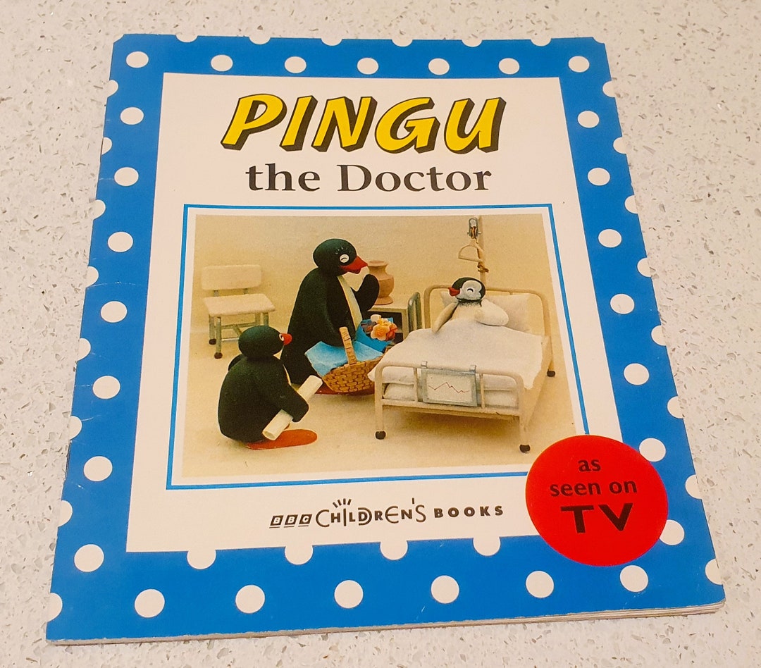 Pingu the Doctor Book: 90s Nostalgic TV Show - Etsy