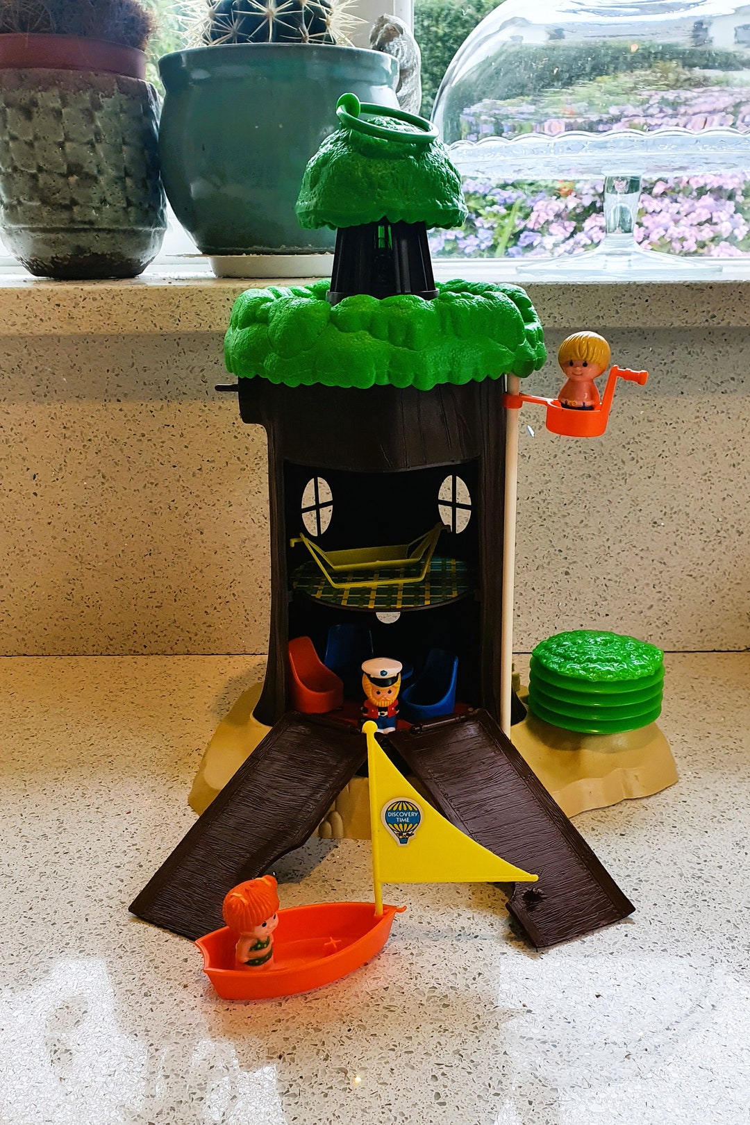 Kenner Tree Tots Lighthouse, Working, Discovery Time, Light Up, Vintage ...
