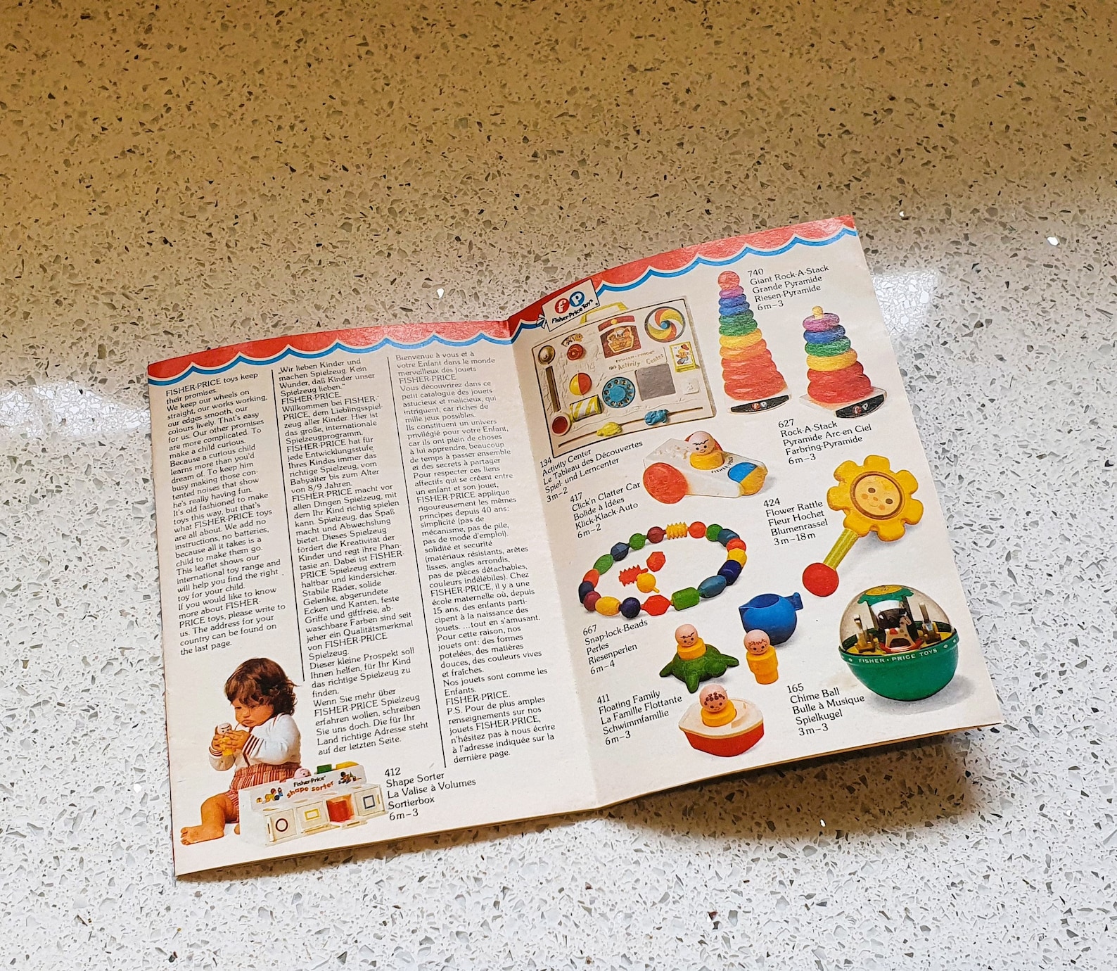 Rare Vintage Fisher Price Catalogue, Brochure, Original, 70s, 80s ...