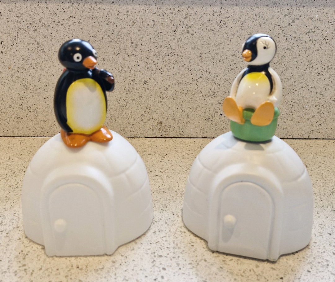 Vintage Pingu, Pingu, Pinga , Sister, Igloo . 1990s, Bubble Bath Bottle ...