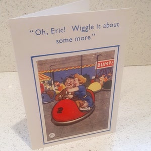 Vintage Saucy Seaside Humour, Cheeky, Rude English Seaside Greetings ...