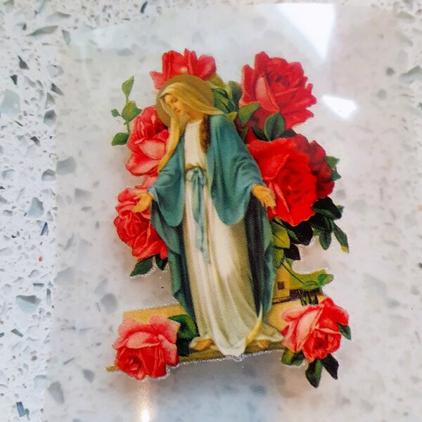 Virgin Mary Fabric - Etsy