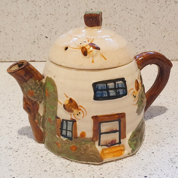 Cottage Tea Pot - Etsy