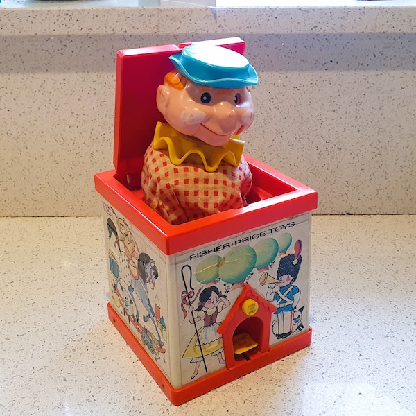 Jack in the Box Toy - Etsy