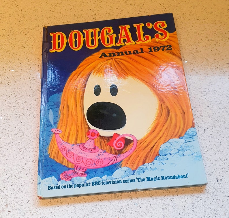 Vintage Magic Roundabout Dougal Annual 1972 70s Very Good - Etsy