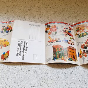 Rare Vintage Fisher Price Catalogue, Brochure, Original, 70s, 80s ...