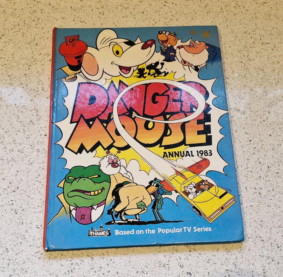 Danger Mouse Annuals, 80s, Original, 1983, 1984, 1985, 1986 + - Etsy