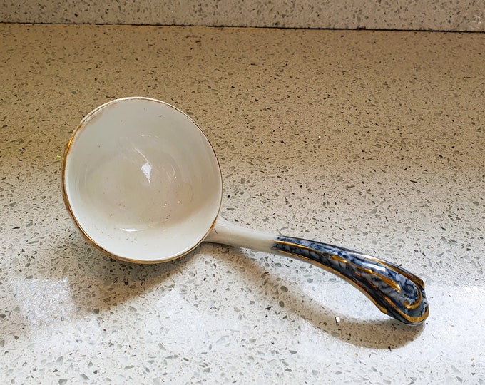 Vintage 30s Ceramic Ladle, White, Art Deco, Immaculate, Original, Made ...
