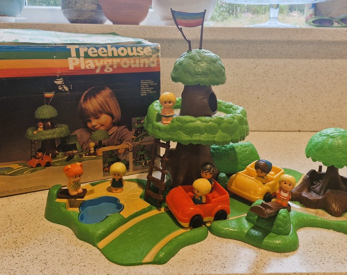 Kenner Pop up Tree House, Tree Tots, Discovery Time, Playground, the ...