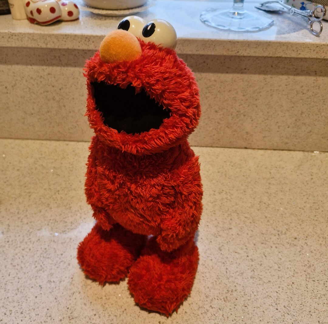Vintage Sesame Street, Tickle Me Elmo, TMX, Vintage Elmo, Vintage ...