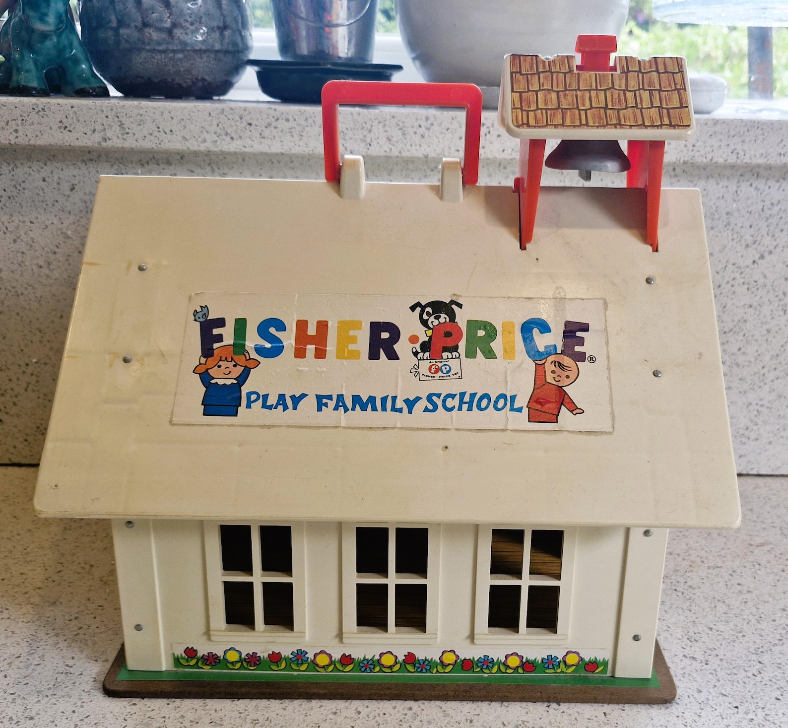 Vintage Fisher Price School House: Little People Play Family Toy - Etsy UK