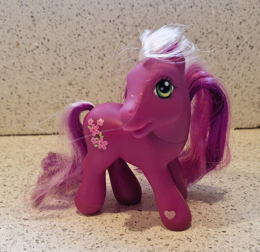 Vintage 2003 My Little Pony: Cherry Blossom Y2K Toy - Etsy