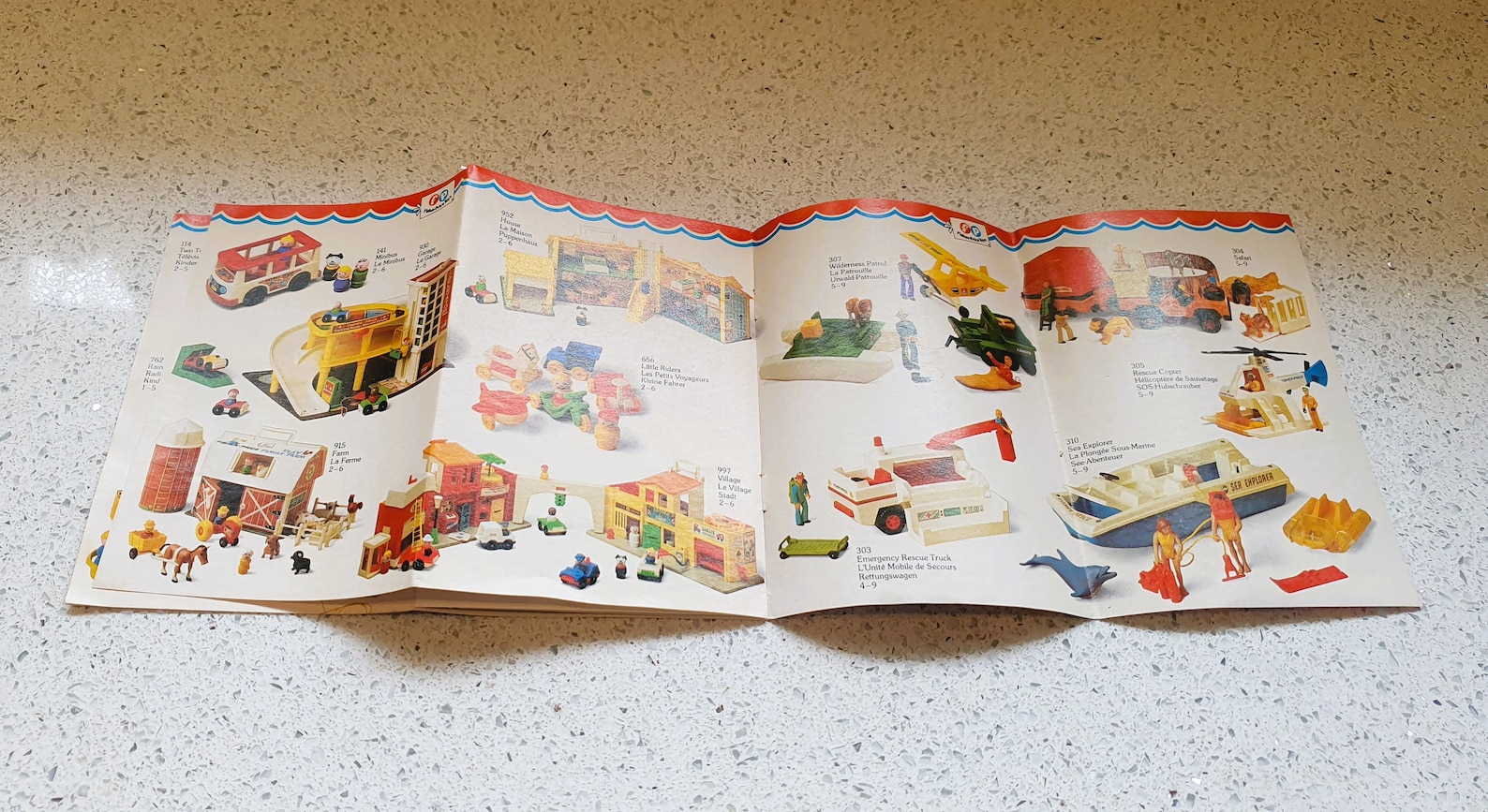Rare Vintage Fisher Price Catalogue, Brochure, Original, 70s, 80s ...