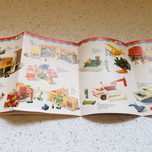 Rare Vintage Fisher Price Catalogue, Brochure, Original, 70s, 80s ...