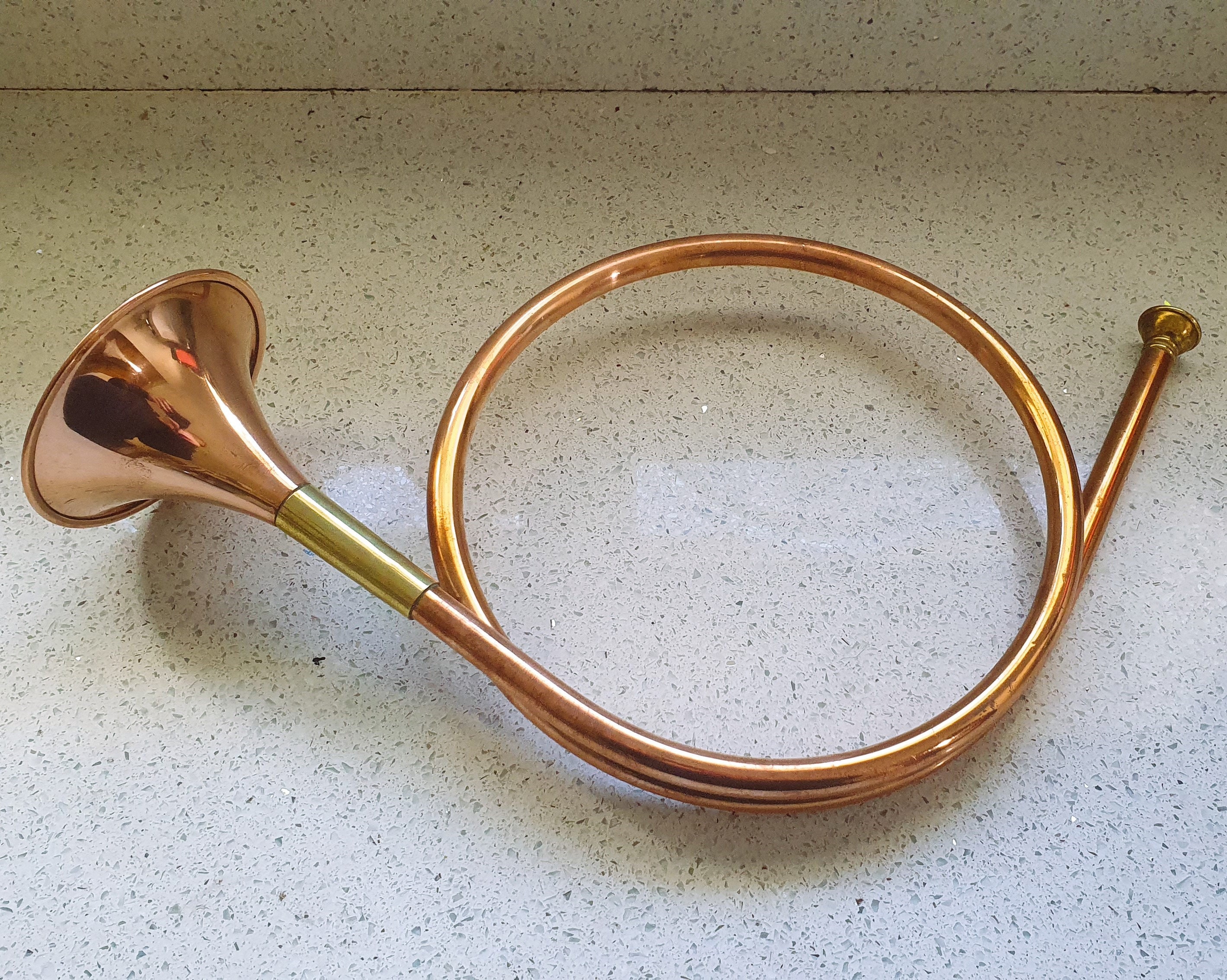Vintage Copper Hunting Horn, Home Decor, Hunting, Music, Brass, - Etsy