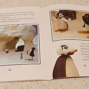 PINGU Book, Pingu and the Spotty Day, Good Condition, Rare, 90s ...