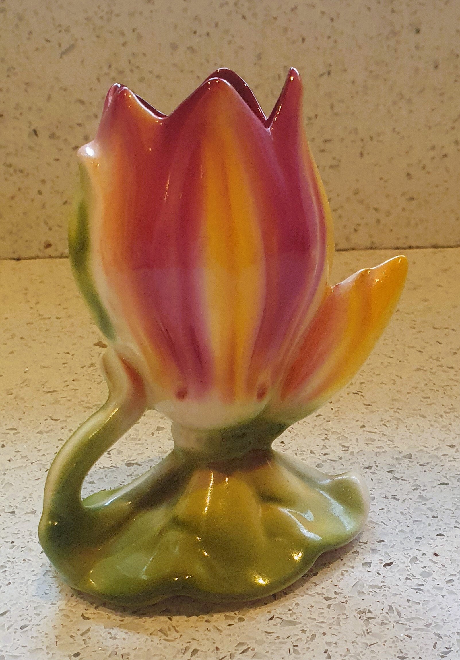 Vintage Tulip Vase Small Bud Vase Immaculate Condition Art - Etsy
