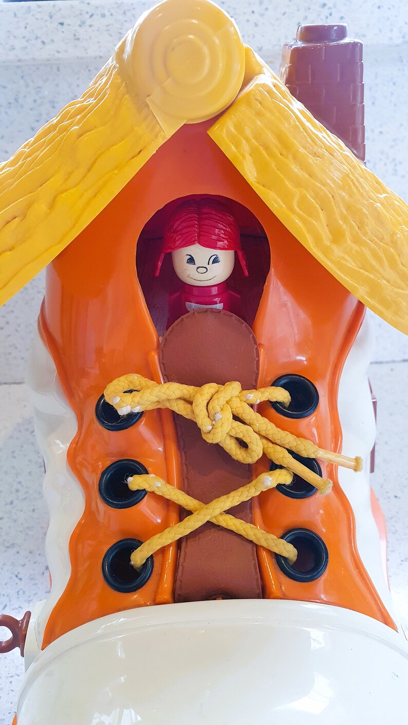Vintage 70s Toy Matchbox Play Boot Shoe House Live N Learn - Etsy