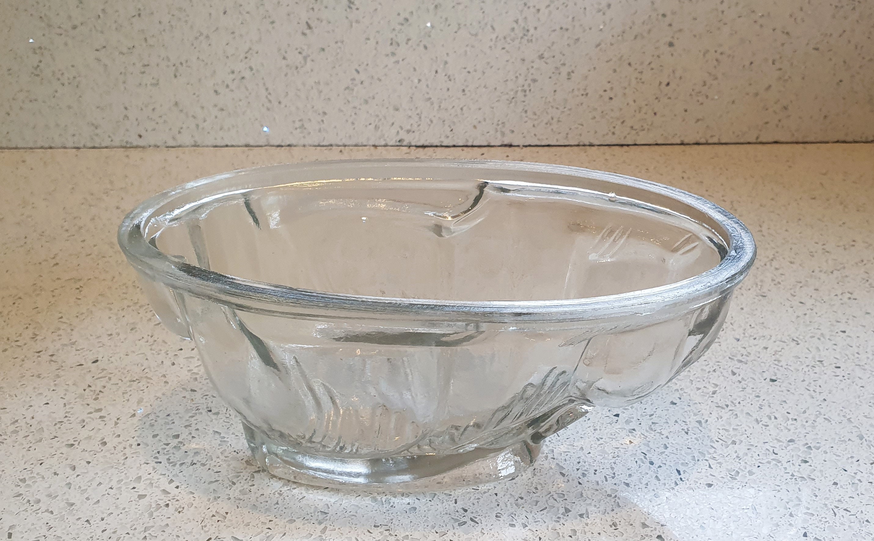 Vintage 50s Glass Rabbit Jelly Mould Bunny Jello Mould Clear - Etsy