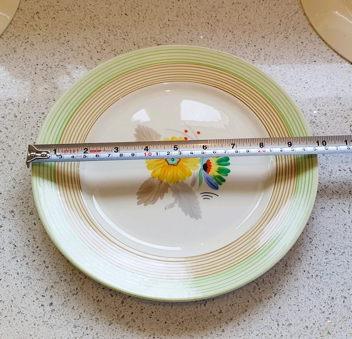 Art Deco, Tams Ware, Dinner Plates, 10 Inch, 1920's, Original, English ...