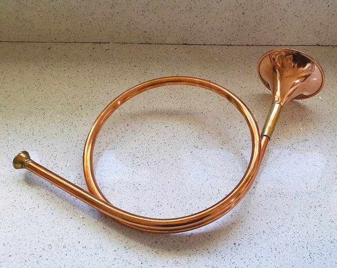 Vintage Copper Hunting Horn, Home Decor, Hunting, Music, Brass, - Etsy