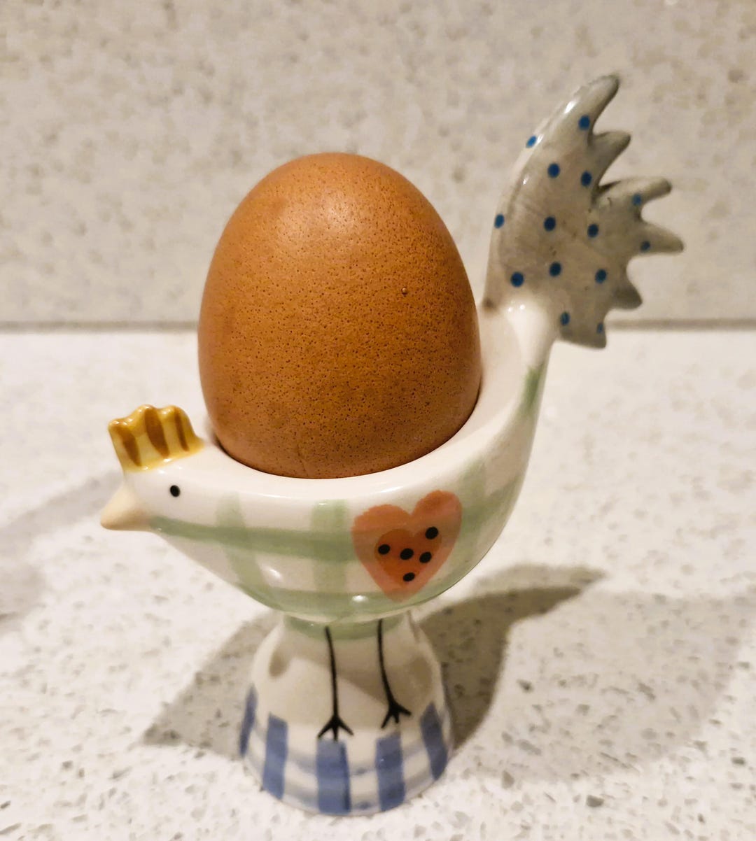 Vintage Ceramic Chicken Egg Cup: Farmhouse Kitchen Decor - Etsy