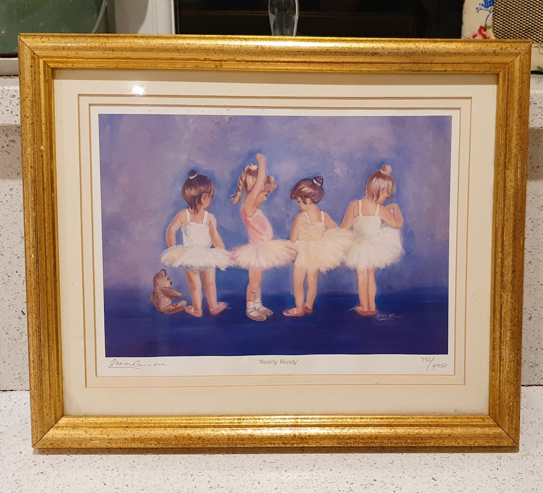 Steve O'connell Limited Edition Print, Ballerina, Nearly Ready ...